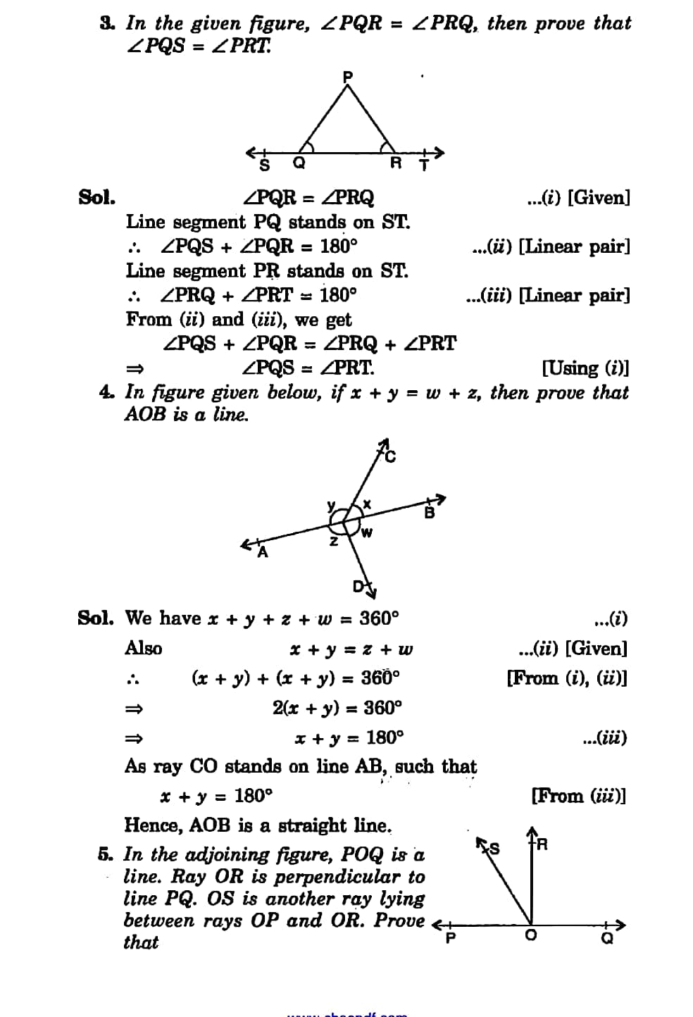 Lines and angles class 9 math - Studypur