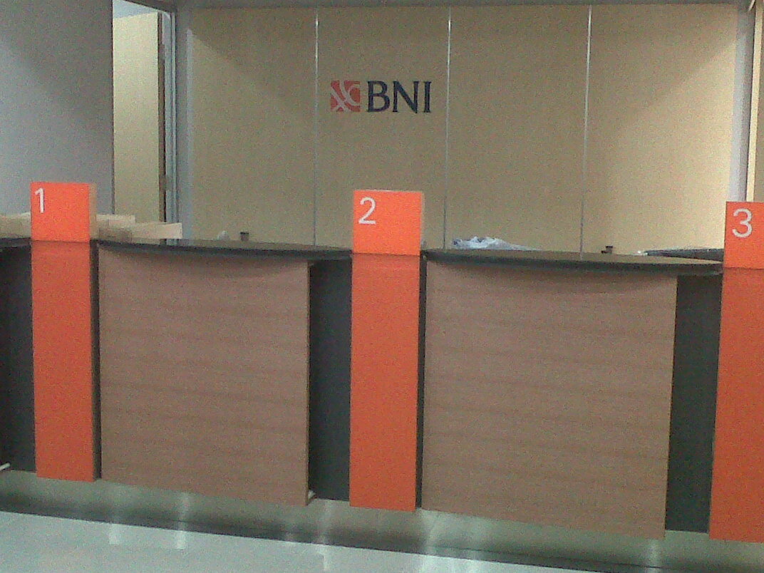 Fugasta Multi Karya: meja teller