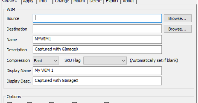 Animus Prime: Add GImagex to Your WinPE Environment