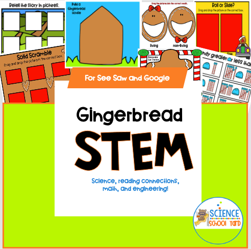 Five Fun Gingerbread Science and STEM Ideas - The Science School Yard