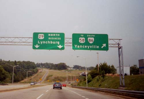 US 29 through Virginia - The Seminole Trail