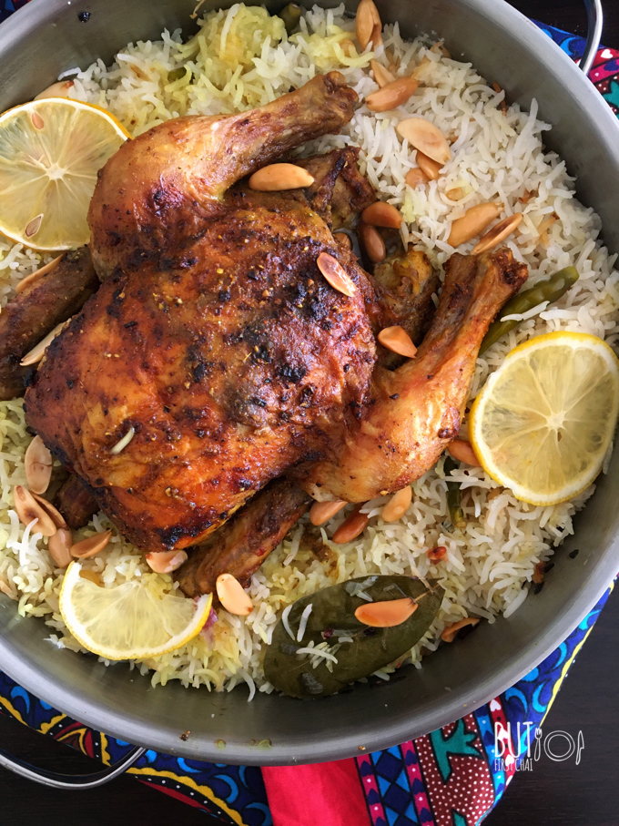 Yemeni Chicken Mandi | Baked Smoky Chicken Rice