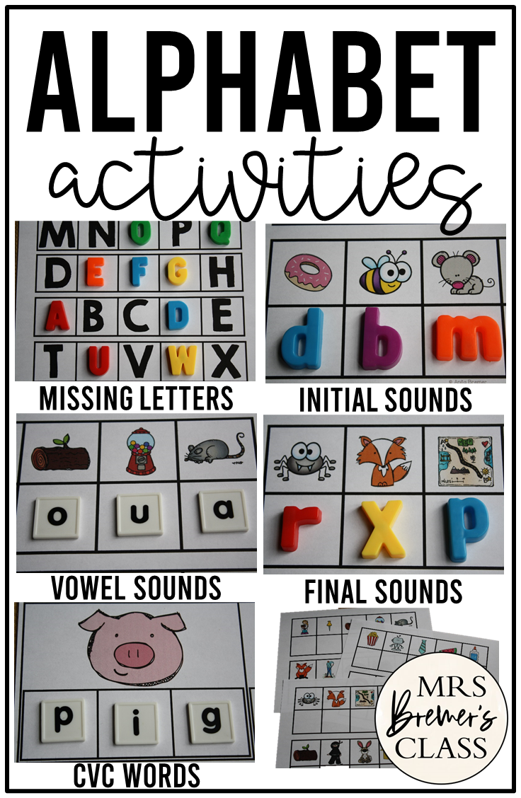 Alphabet Literacy Centers | Mrs. Bremer's Class
