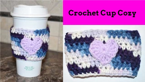 Amy's Crochet Creative Creations: Crochet Cup Cozy Tutorial