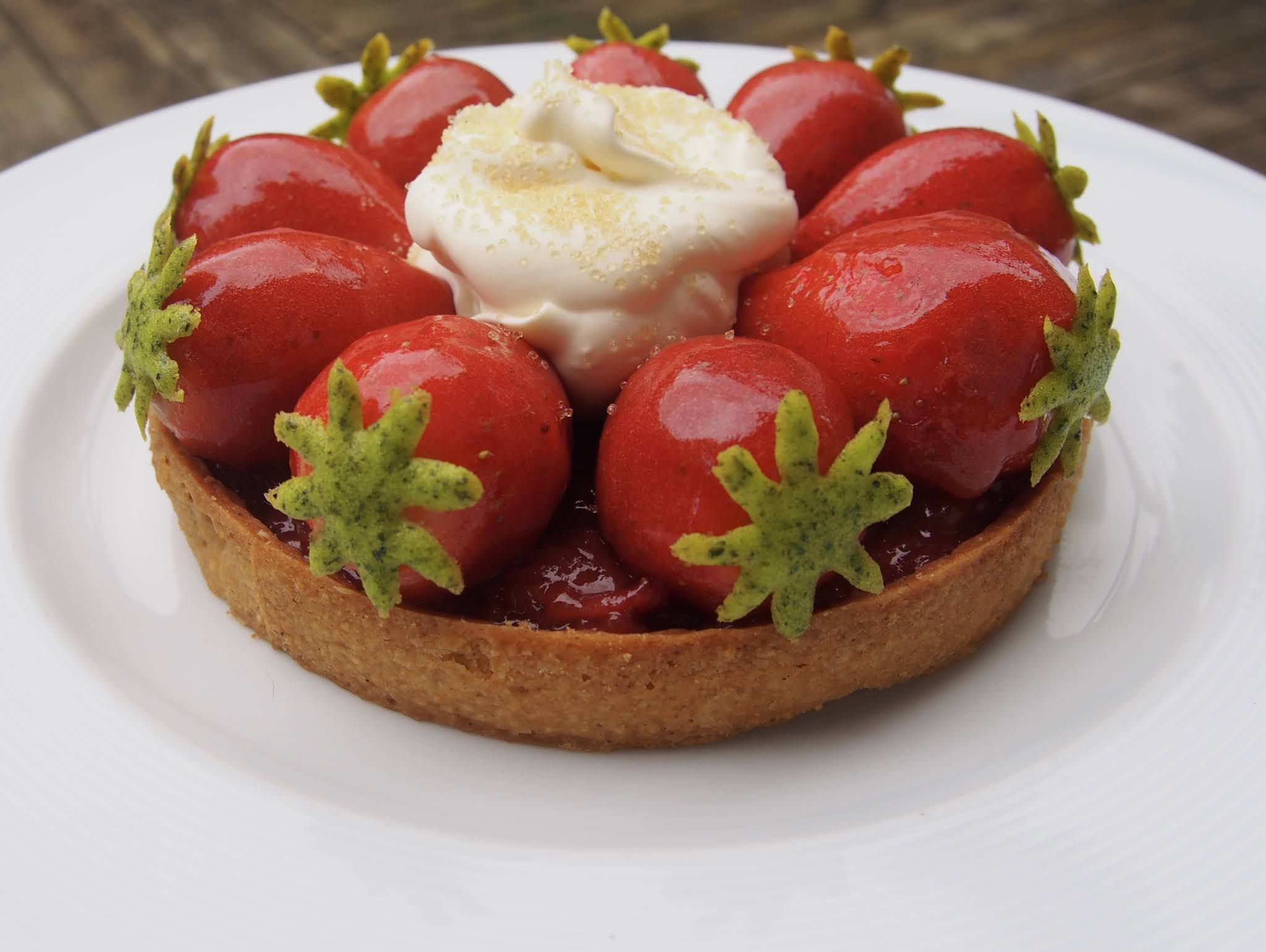 Fraises au sucre de François Perret - Cuisine et patisserie