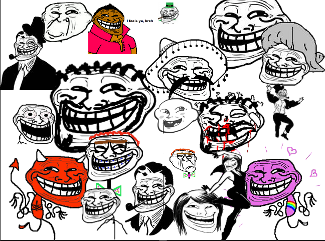 Império dos Memes: Tente achar o Trollface que eu estou pensando