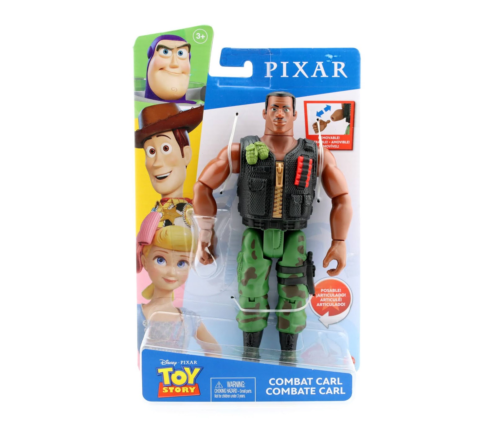Dan the Pixar Fan: Toy Story of Terror Combat Carl— Mattel's 7" Action ...
