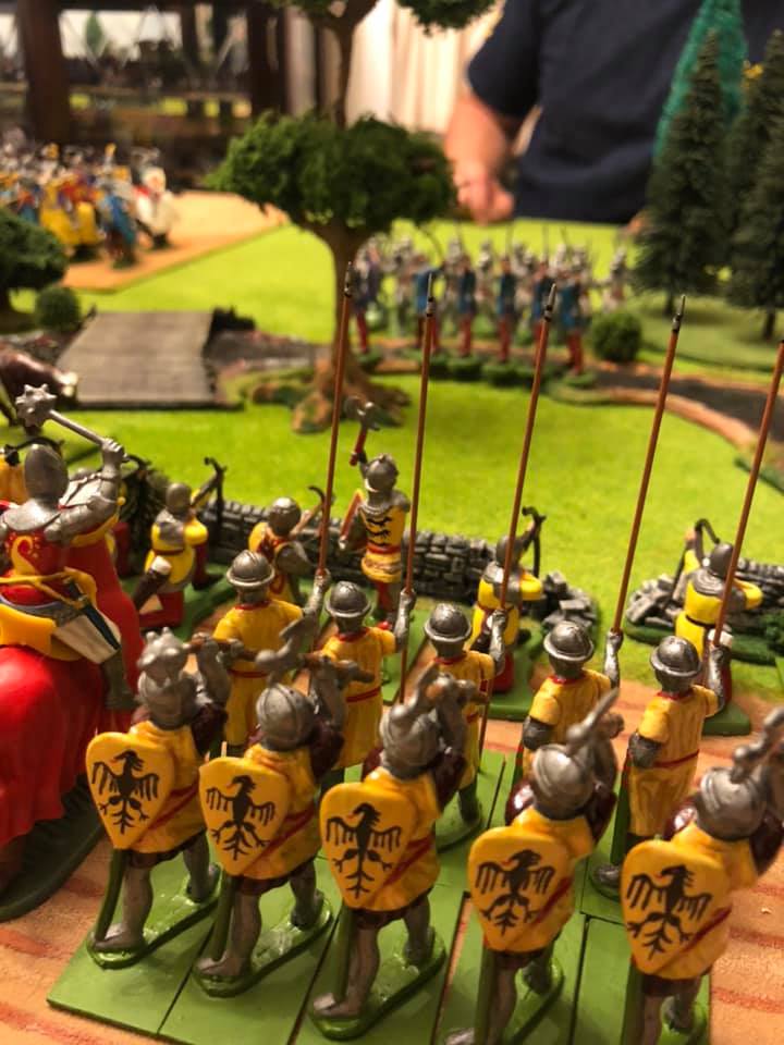 Wargaming with 54mm Toy Soldiers: MEDIEVAL WARGAME 54MM