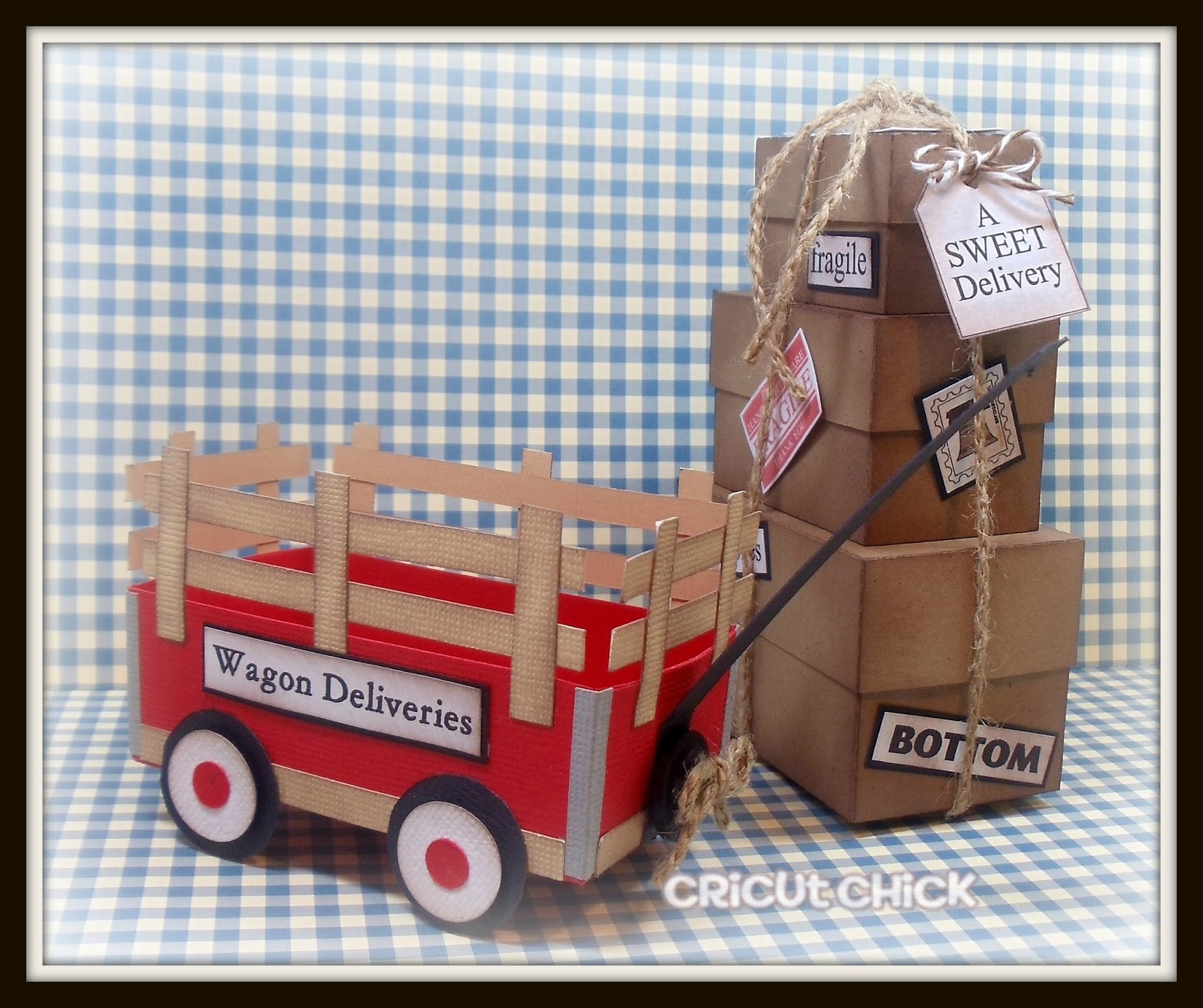 Simply Silhouette: My LittleRed Wagon