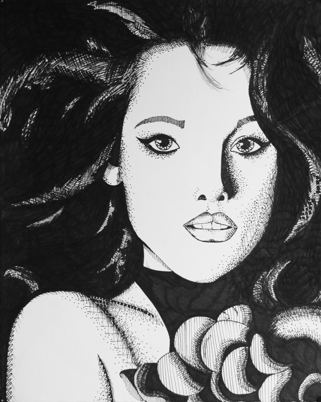 Grauer Art: Final Line Technique Ink Drawings, H.S. Art