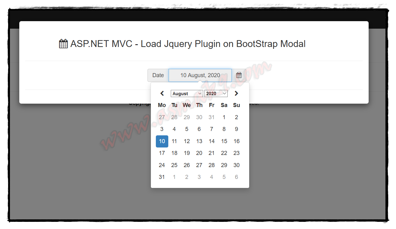 ASP.NET MVC: Load Jquery Plugin on BootStrap Modal - Asma's Blog ASP.NET MVC: Load Jquery Plugin on BootStrap Modal - Asma's Blog
