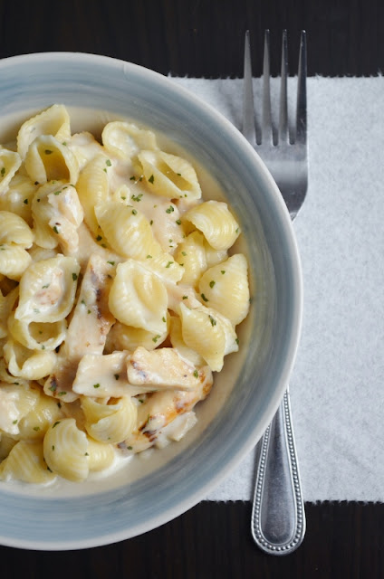 For the Love of Dessert: Creamy Garlic Shells