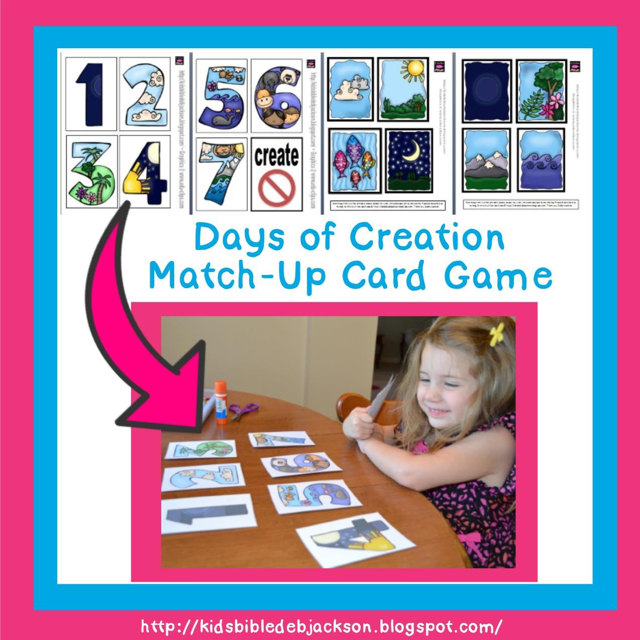 Creation Printables | Bible Fun For Kids