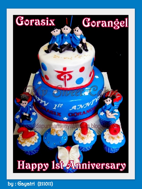 My Sweet Cake: Gorasix and Gorangel 1st Anniversary