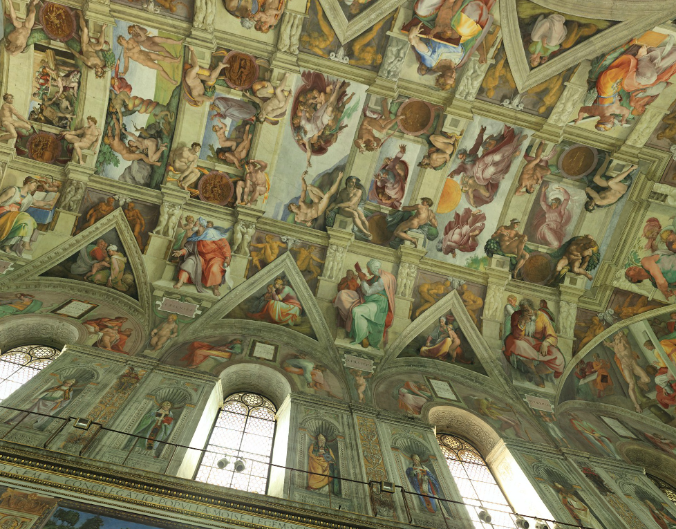 Green & Gardenia: simple & inspiring: Sistine Chapel Virtual Tour