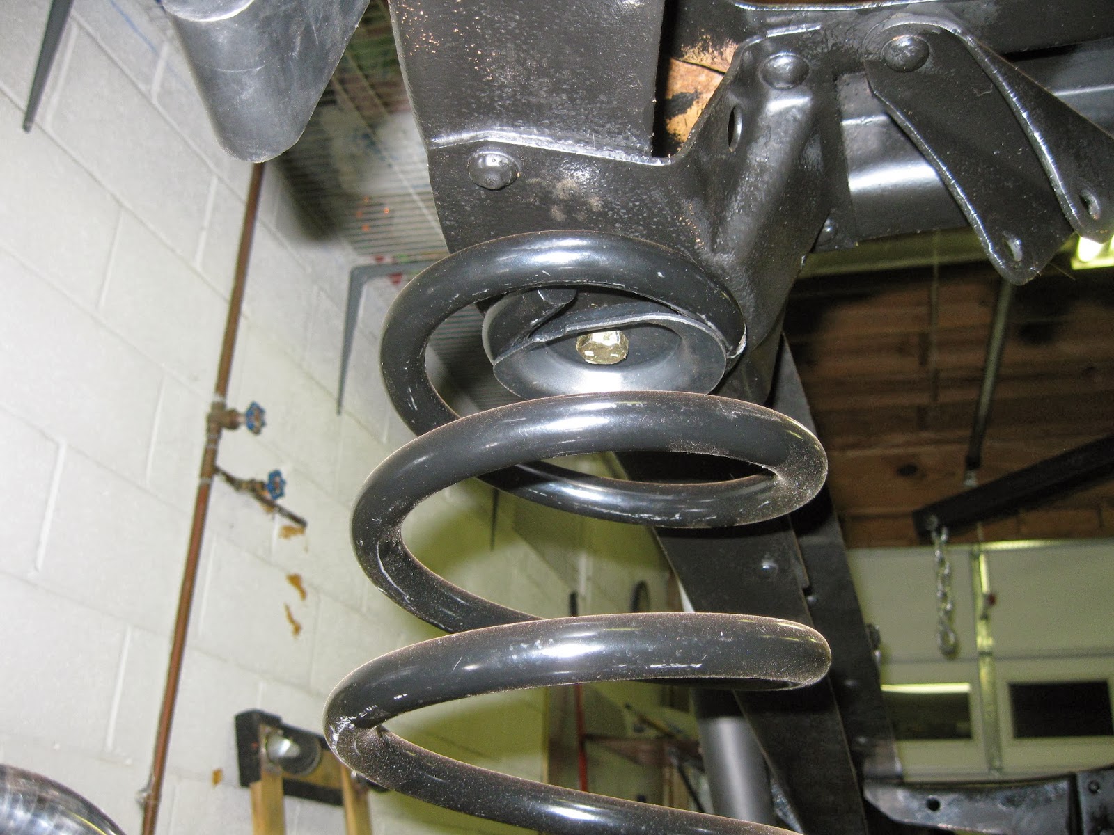 CHEVY C10: REAR END WORK