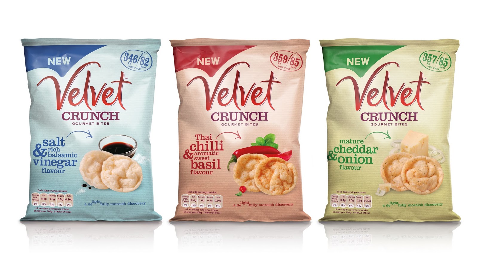 Velvet Crunch Gourmet Bites on Packaging of the World - Creative ...