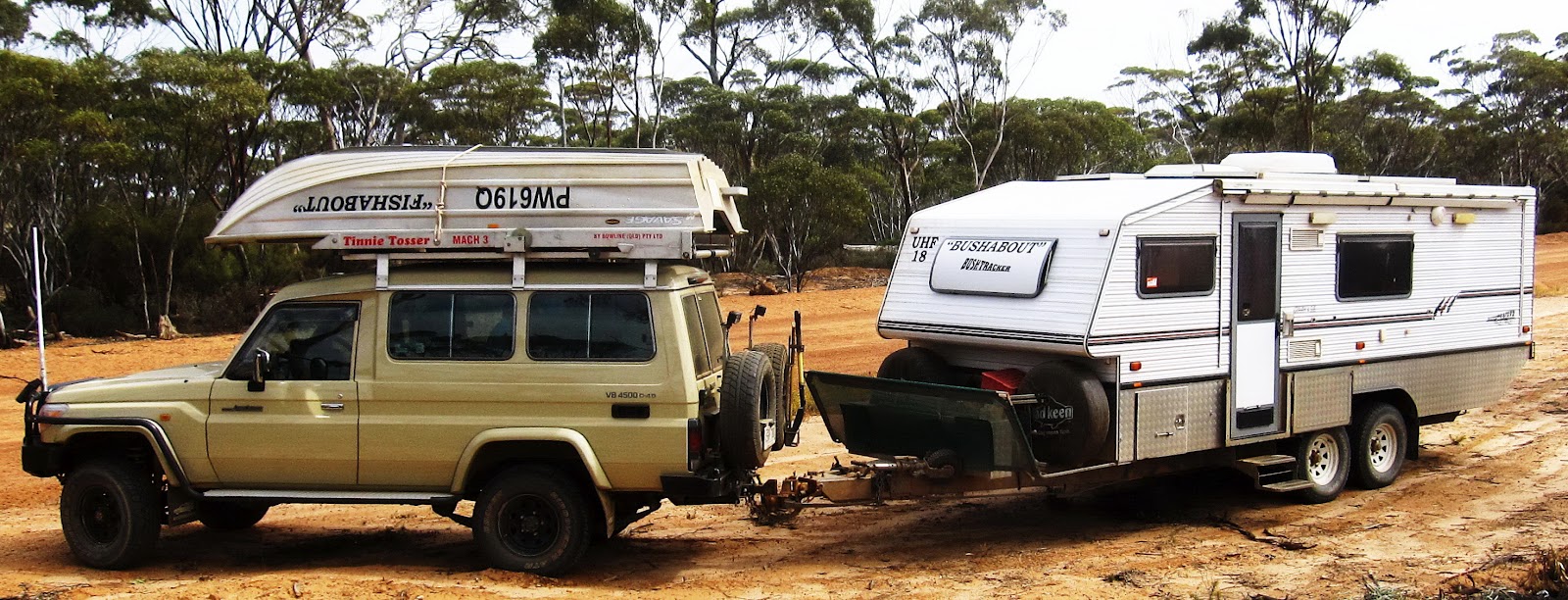 The Cowley's "About" Series: "BUSH-ABOUT" - Our Bushtracker, 5 Star ...