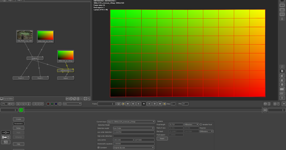 Particle Effects: Distort and Undistort with PFTrack and Nuke