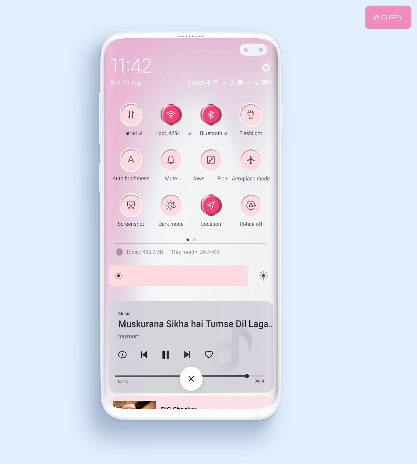 Pink os 2.0 V12 Best skeumorphic Theme for MIUI 12 with boot animation ...