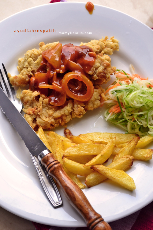 Chicken Crispy Saus Barbeque | Momylicious