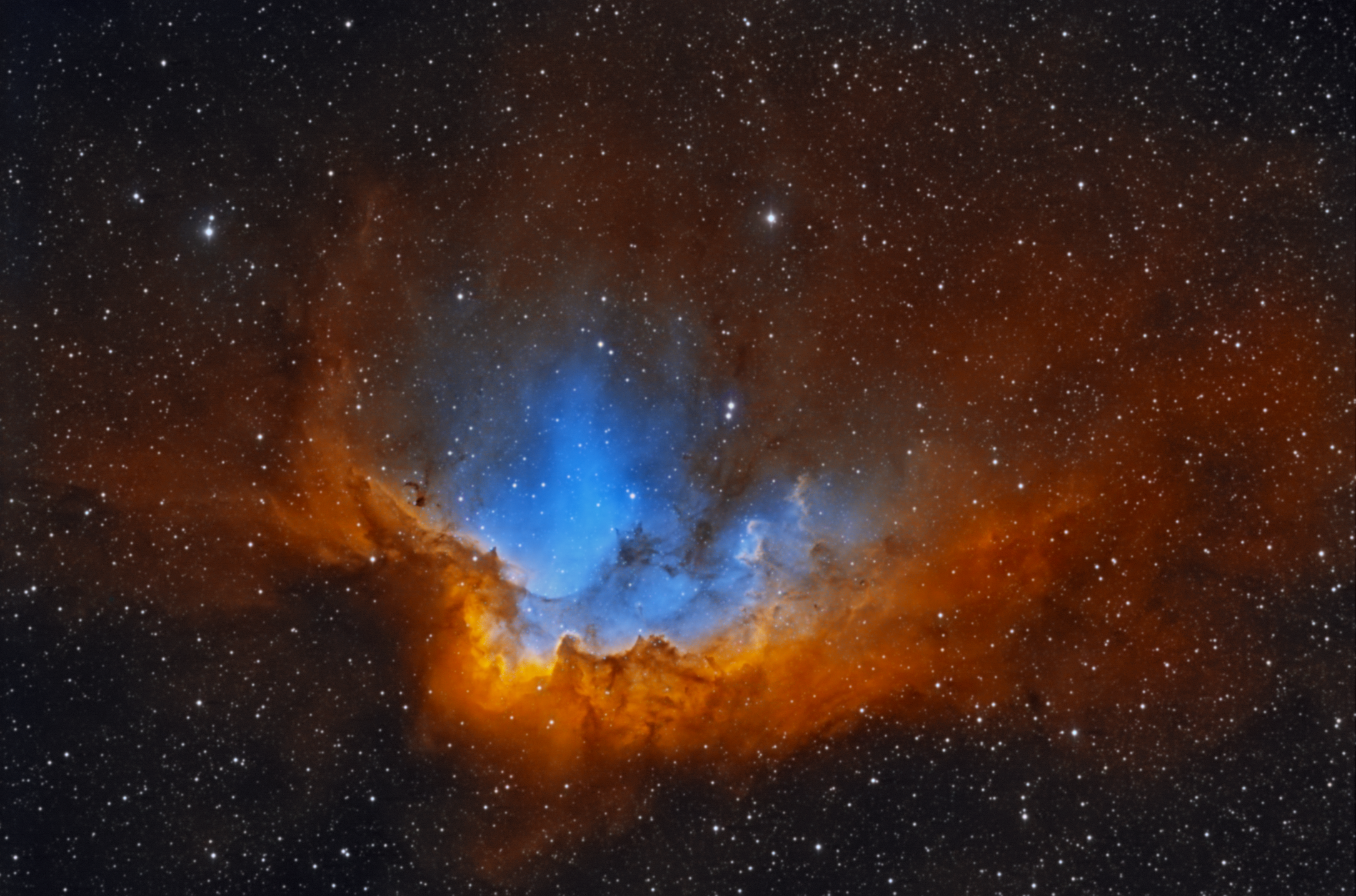 Cosmic Photons Astrophotography : The Wizard Nebula