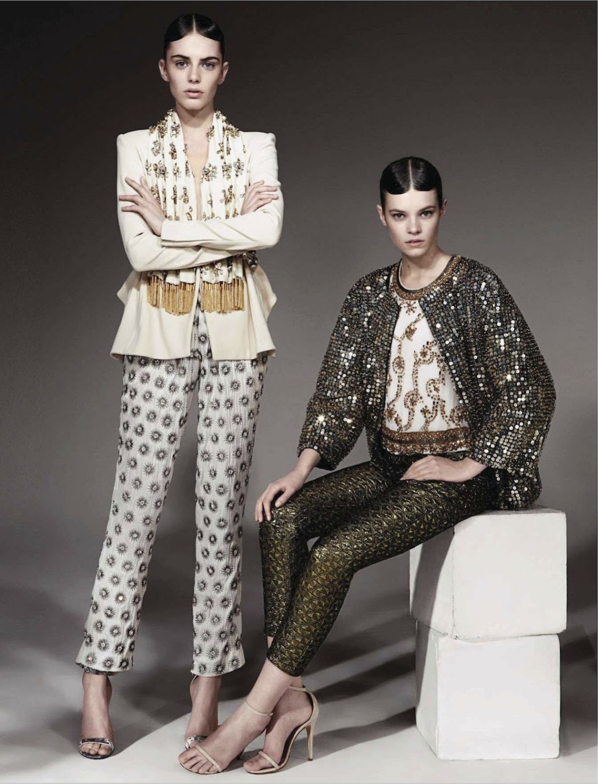 sisters: anja cihoric, julia ponomareva, lisa verberght, sasha baldina ...