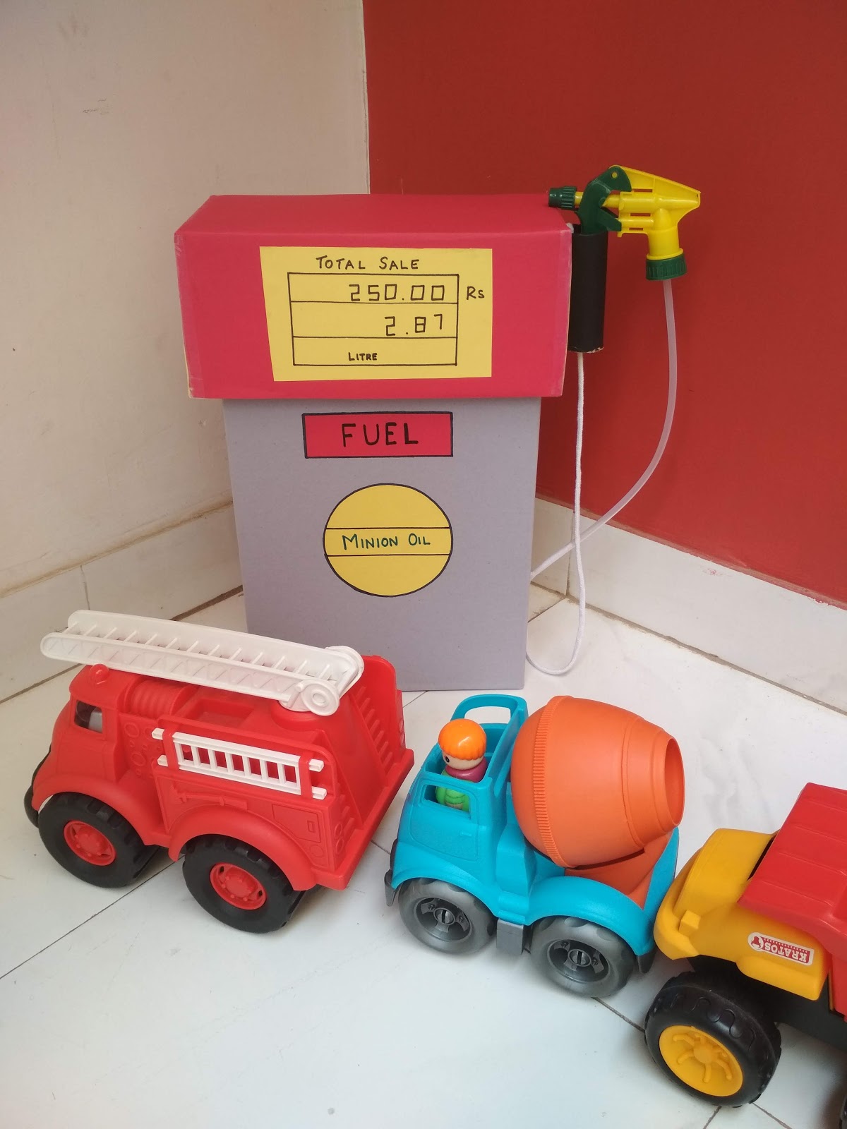 Sonshine Mumma: DIY Fuel Pump | Play Fuel Pump