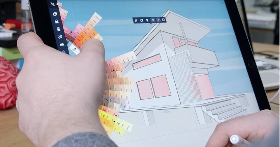 An application that employs modern technologies that enable the ...