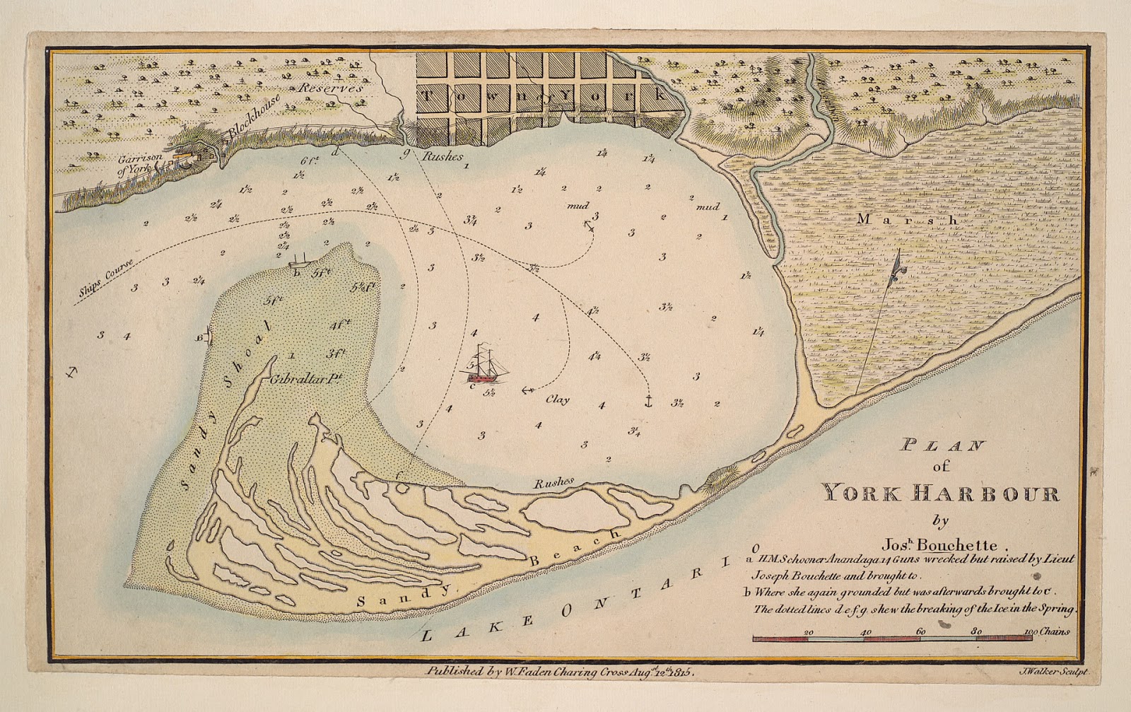 Fort York and Garrison Common Maps: ‘Old’ Fort York