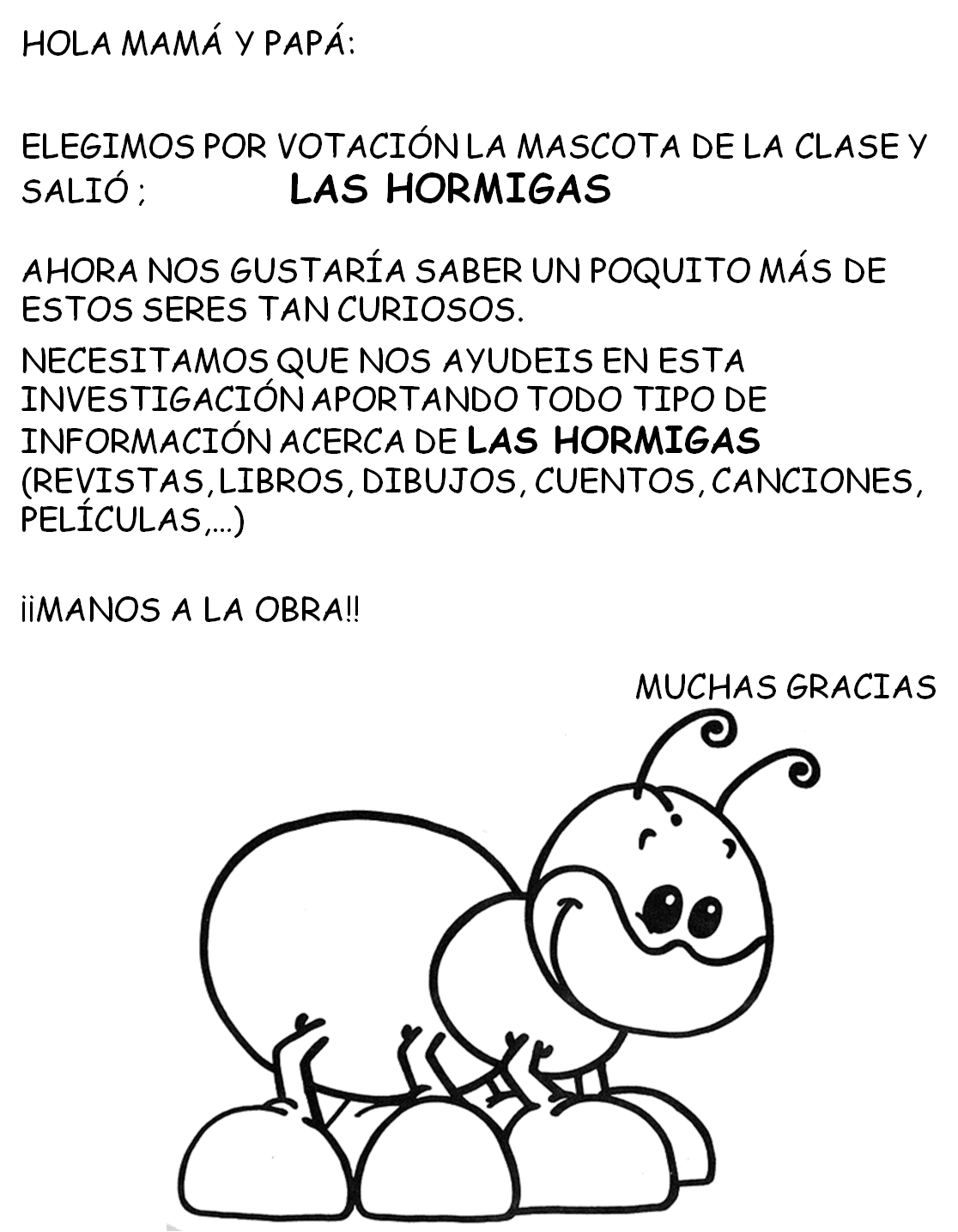 CLASE DE LAS HORMIGAS: LAS HORMIGAS