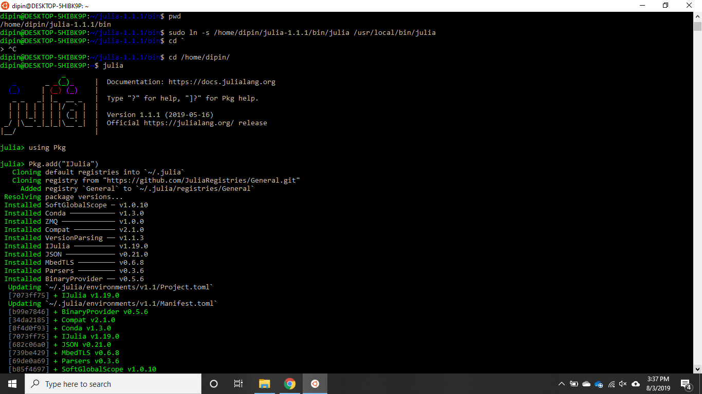 Setting up Jupyter Lab integrated with Python, Julia, R on Windows ...
