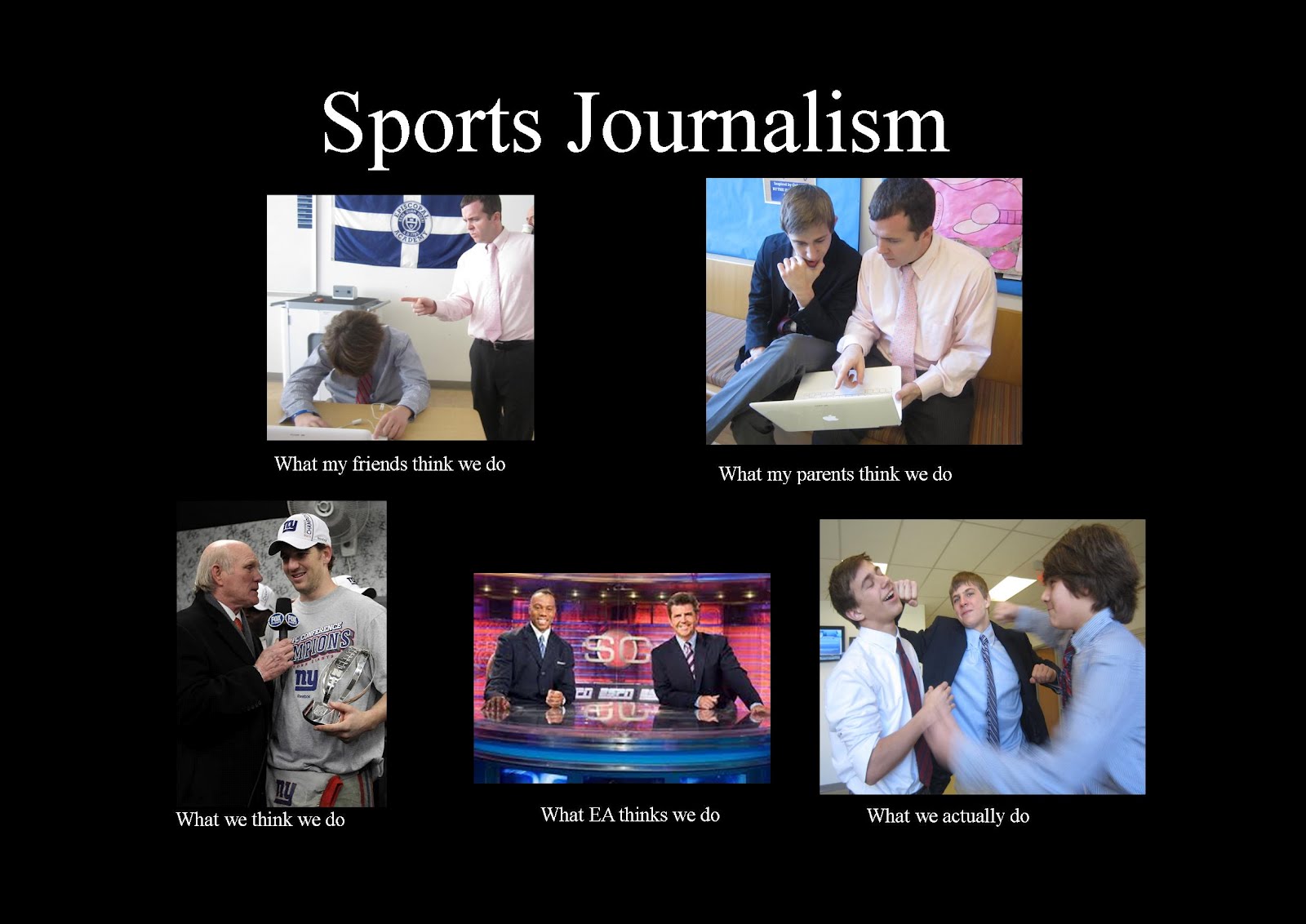 Episcopal Academy MS Sports Blog: Sports Journalism meme