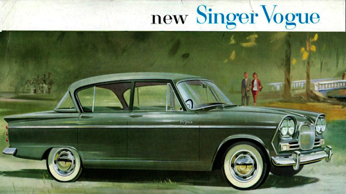 .: SINGER. BROCHURES Y CATALOGOS