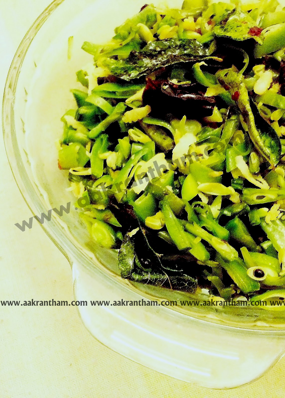 Amara payar Thoran / Upperi - Lima Beans ~ ആക്രാന്തം | Aakraantham