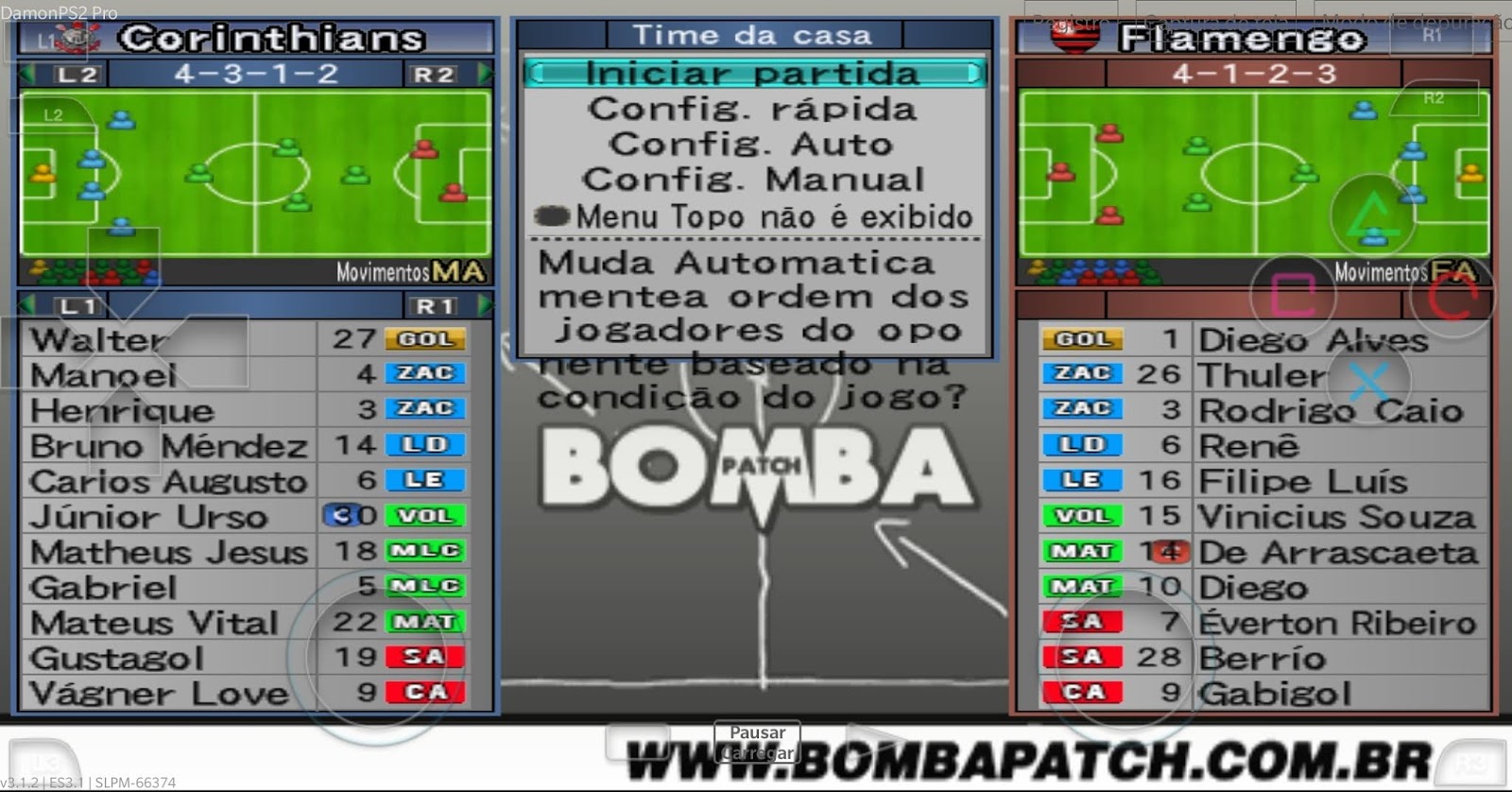 BOMBA PATCH 87 ULTIMATE EDITION PARA PLAYSTATION 2/ANDROID/PC