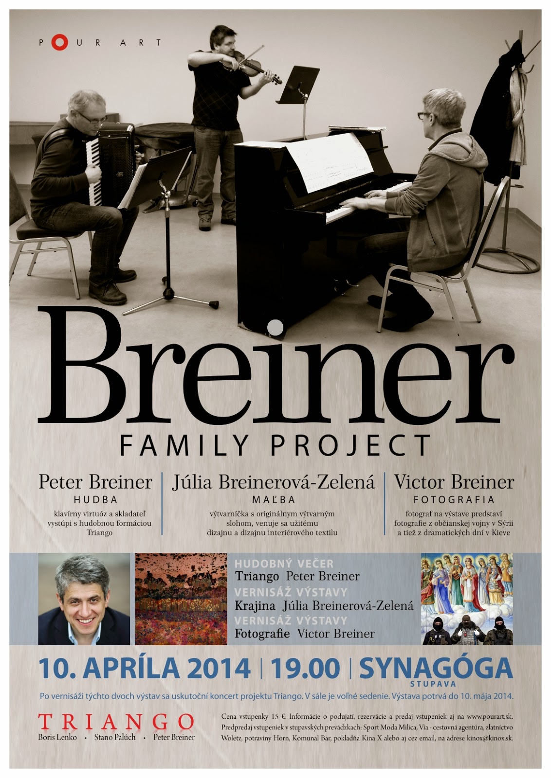 Peter Breiner: Triango v apríli na Slovensku!