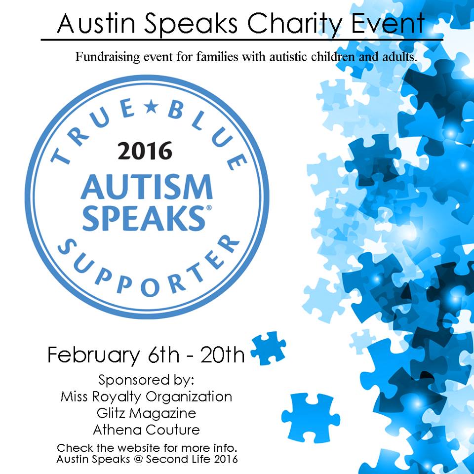 4m my Eyes: 2016 Autism Speaks Charity Event