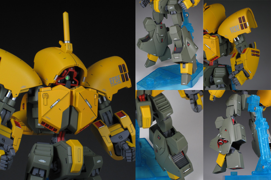 GUNDAM GUY: HG 1/144 Asshimar A.O.Z. Ver. - Customized Build