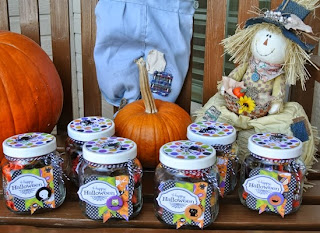 Candi O Designs: Halloween Candy Jars