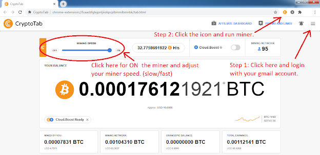 Online Earning: CryptoTab Browser
