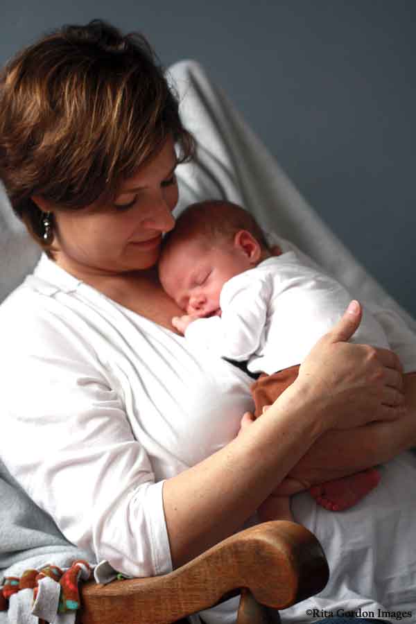 Rita Gordon Images: Christine & Baby John Ginnity Portraits