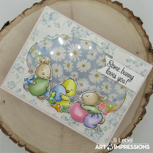 Art Impressions Blog: Hoppy Easter Card
