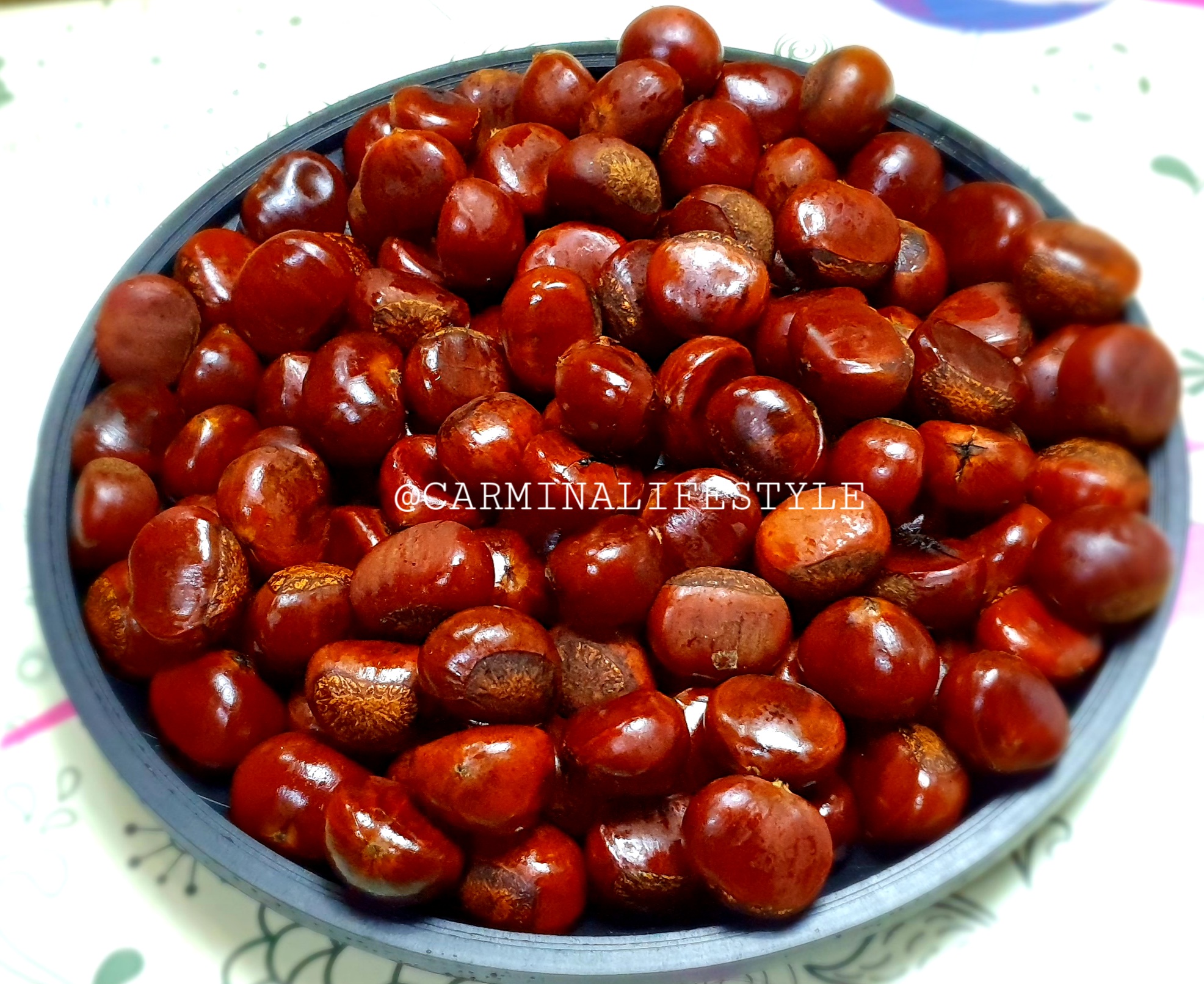 Chestnut in season for the holiday