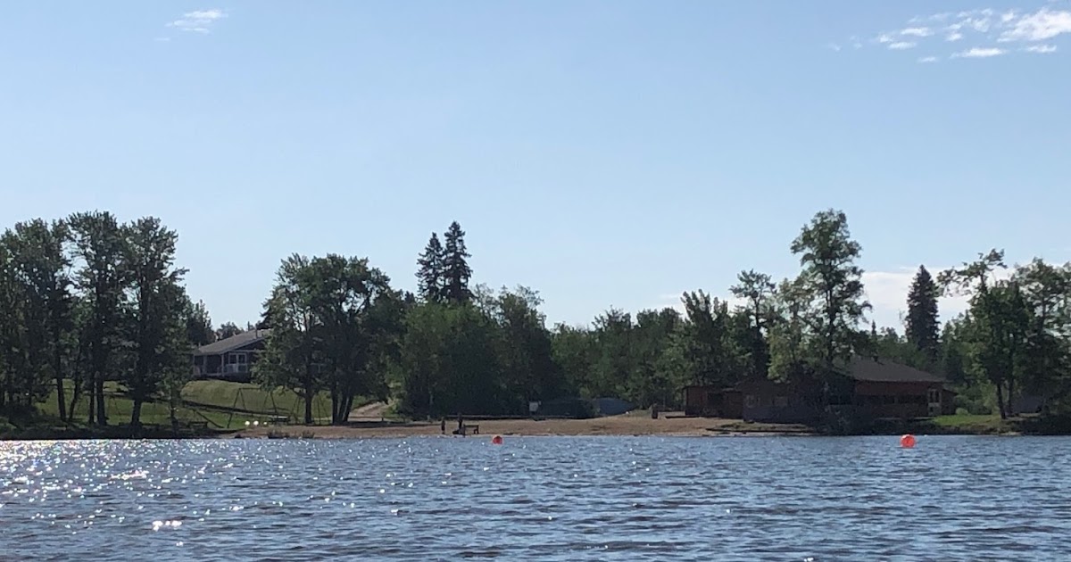 Canoeing Around Edmonton, Alberta, Canada: Half Moon Lake, Sherwood Park