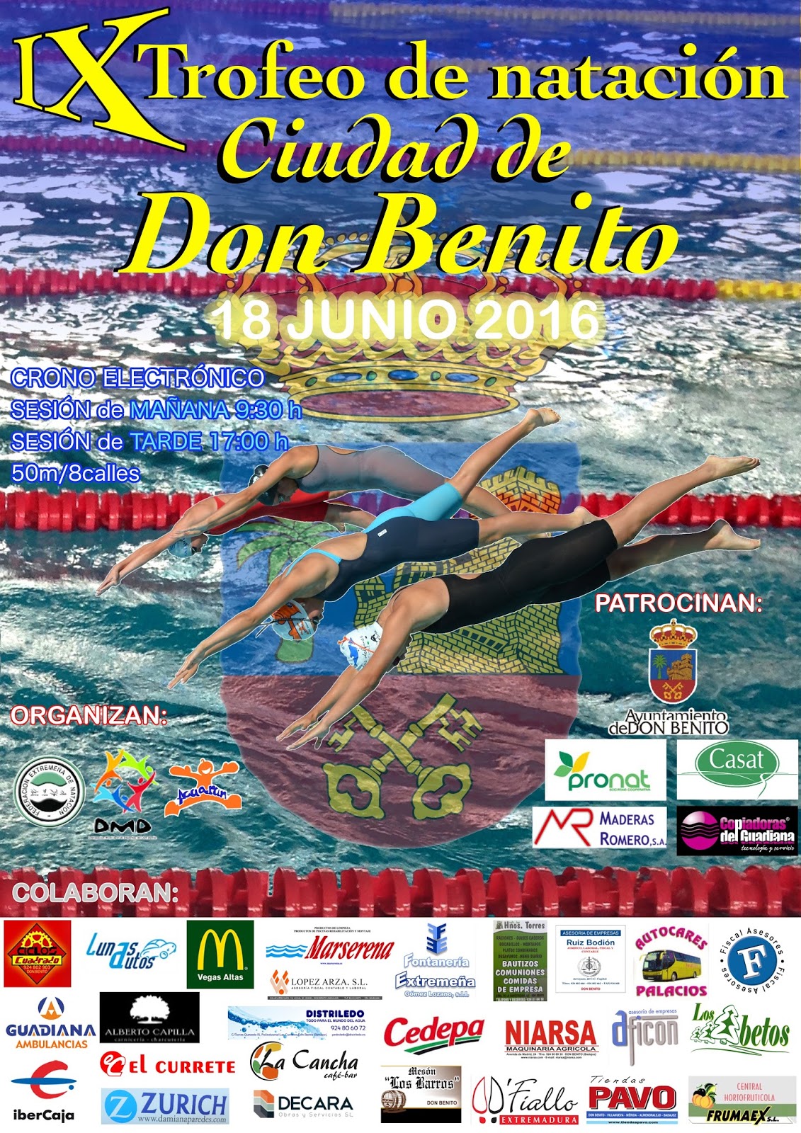 CLUB NATACIÓN PLASENCIA: RESULTADOS IX TROFEO DE NATACIÓN CIUDAD DE DON ...