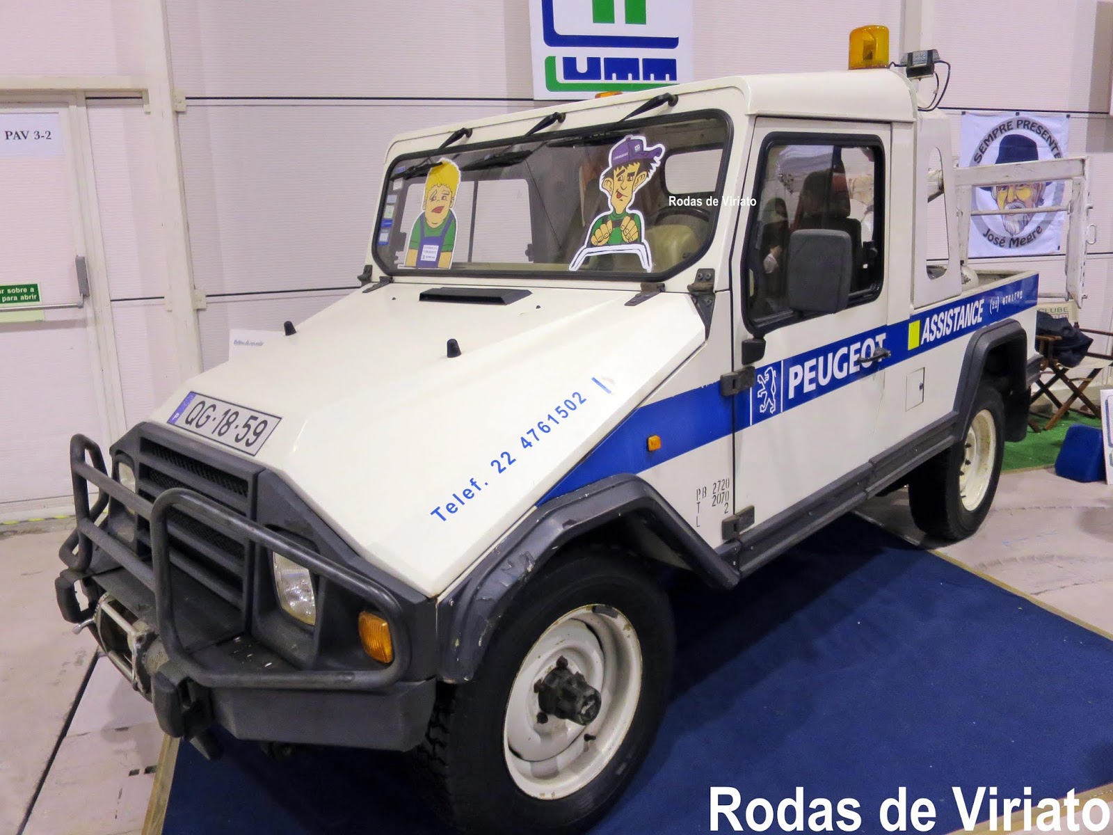 Jipe UMM Alter Pronto-socorro - Salão Motorclássico 2018 (1/2)