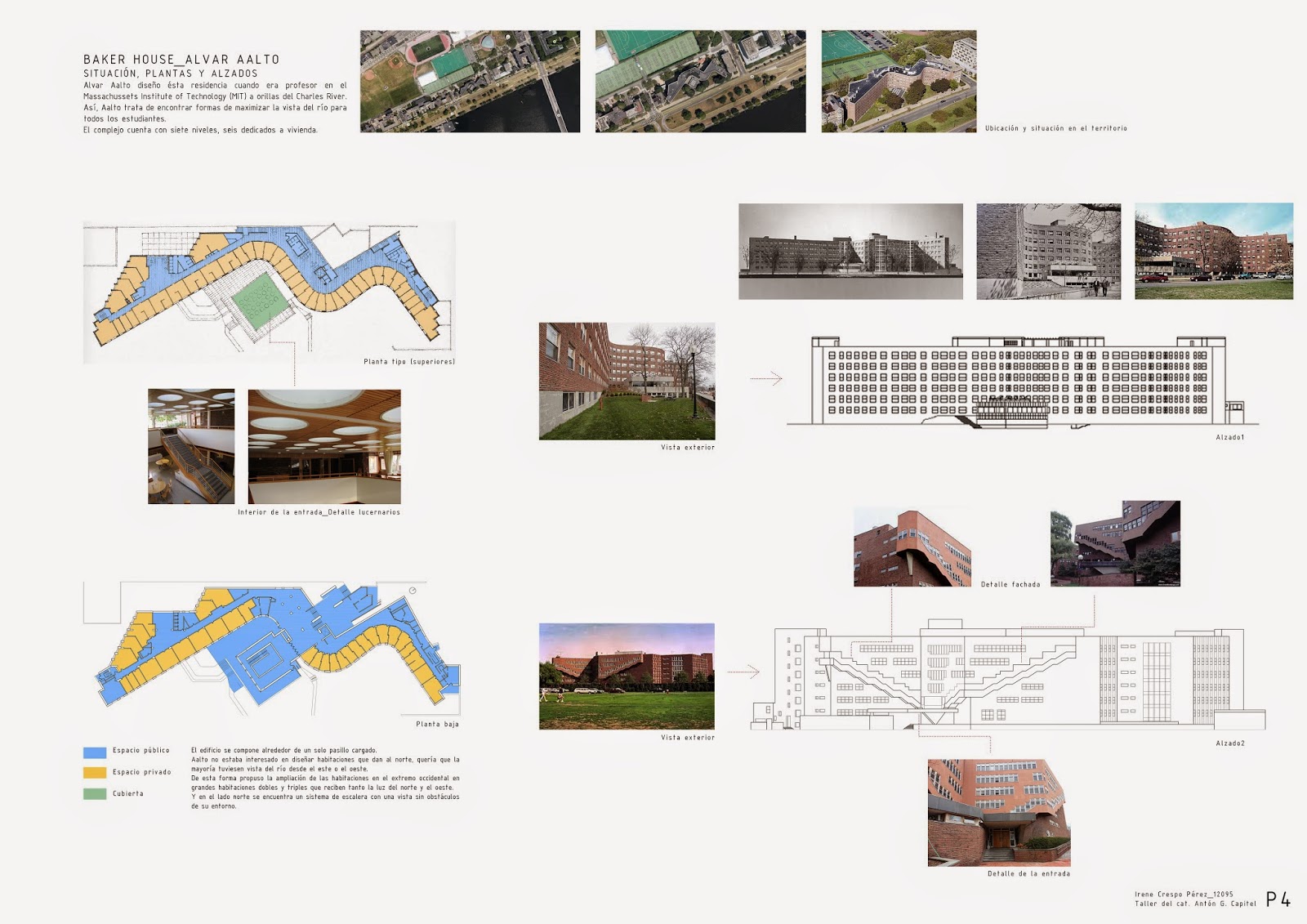 Irene Crespo Pérez Proyectos 4: Referencia: BAKER HOUSE_ALVAR AALTO