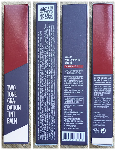 [Skin79] Two Tone gradation tint balm #Dry Rose | Korean Beauty Dream