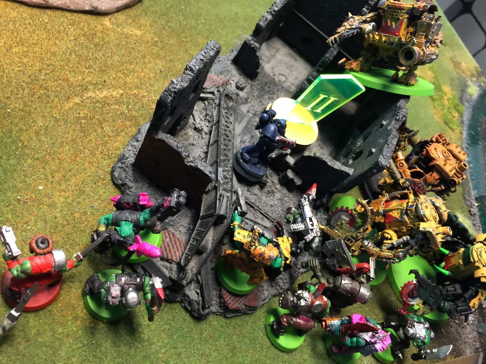 Battle Gaming One: LED Objective Markers in 40K -- One Way to Avoid ...